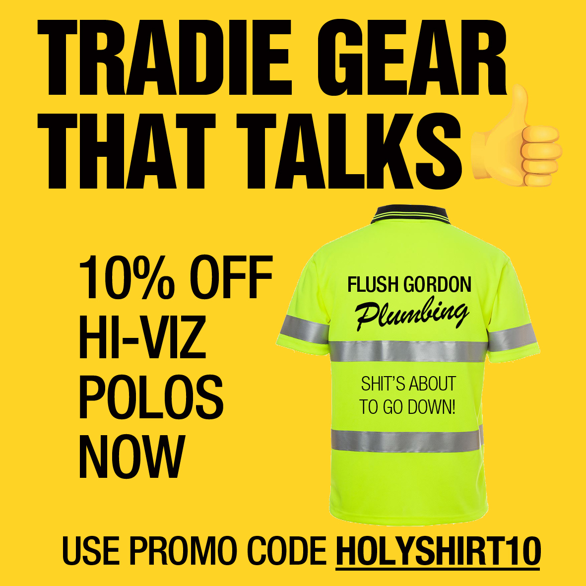 Hi-Viz Hi-Vis Clothing | Custom Printing & Embroidery | No Minimums ...
